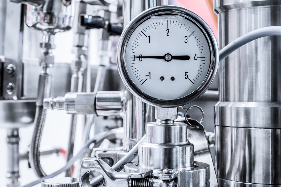 What is a zero-point calibration for gas sensors?